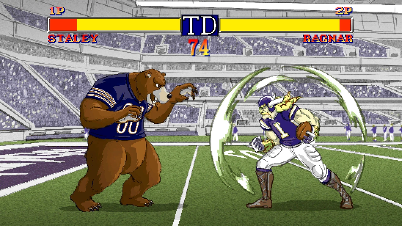 Watch Two NFL Mascots Face Off in This Retro Reimagining of a Fighting ...