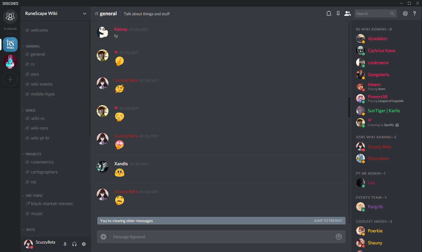 RuneScape:Discord | Old School RuneScape Wiki | FANDOM powered by Wikia