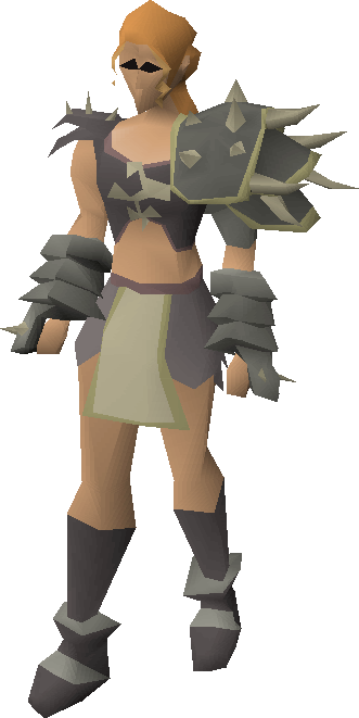 Image - Bandos armour (female) equipped.png | Old School RuneScape Wiki ...