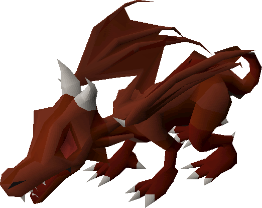 Baby dragon (red) | Old School RuneScape Wiki | Fandom