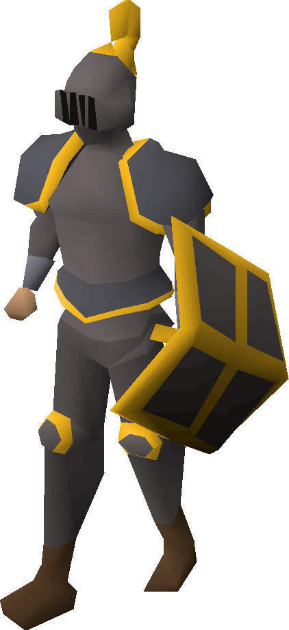 Iron gold-trimmed armour | Old School RuneScape Wiki | Fandom