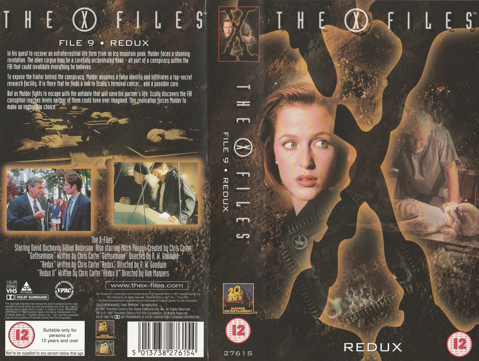 The X Files: File 9 Redux (1998) | 20th Century Fox Videos (UK) Wiki ...