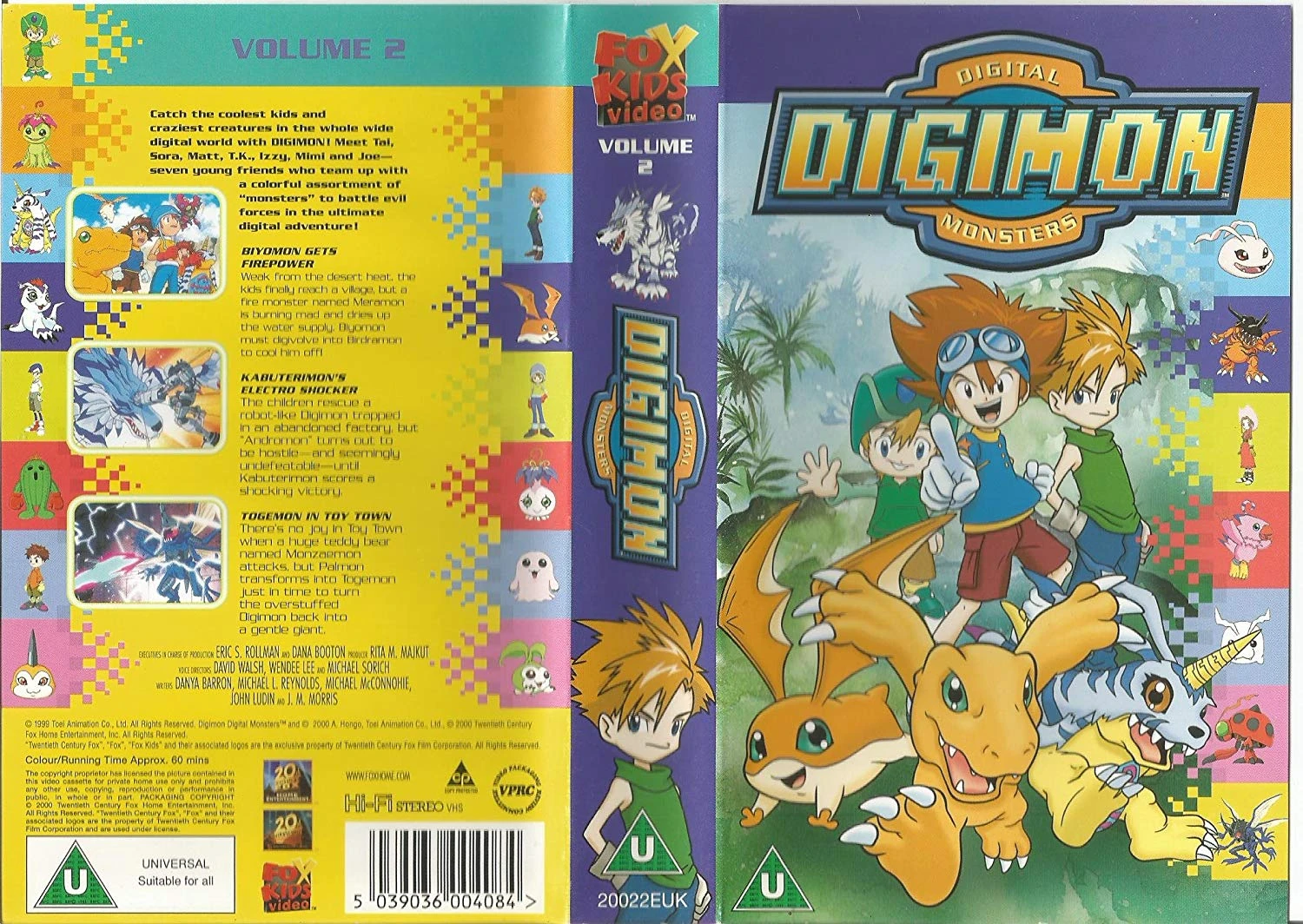 Digimon - Volume 2 | 20th Century Fox Videos (UK) Wiki | Fandom