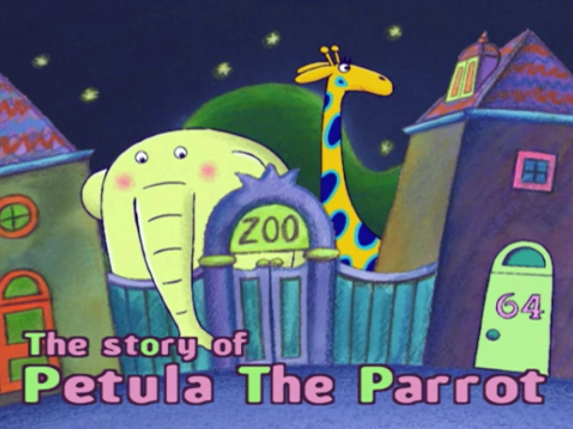 The Story of Petula the Parrot | 64 Zoo Lane Wiki | Fandom