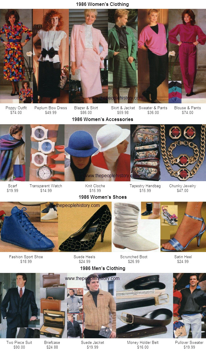 Fashion in 1986 | 80's Wiki | Fandom