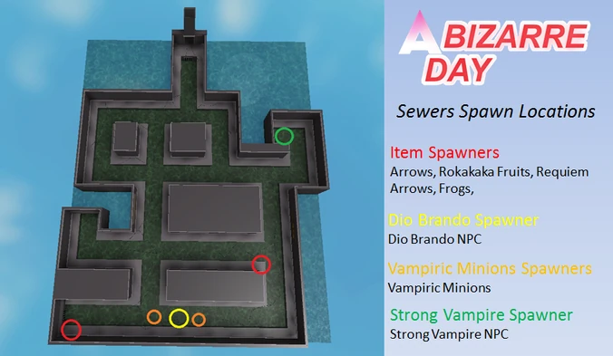 Spawn Locations | A Bizarre Day (Roblox) Wiki | Fandom