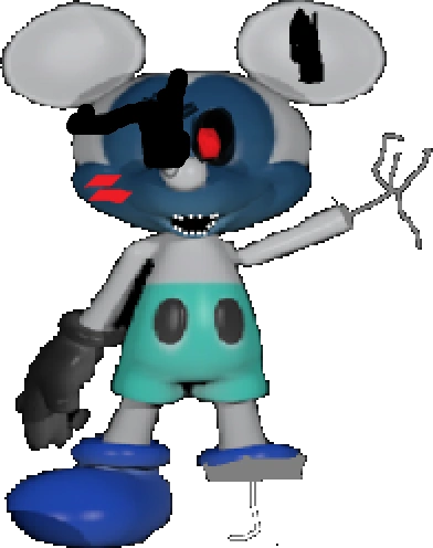 Image - Evil photo negative mickey full body.png | Abandoned: Discovery ...