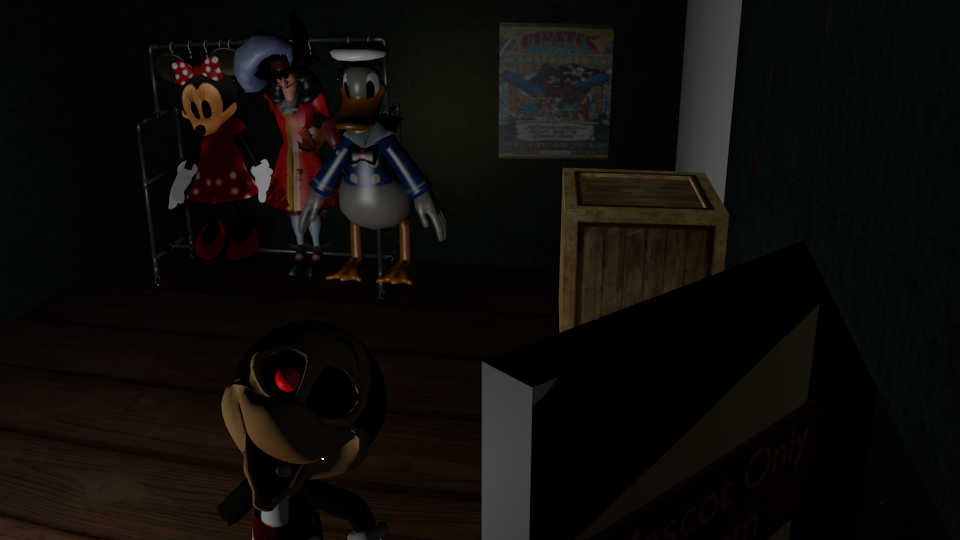 Image Decimated Mickey Character Preppng Abandoned Discovery