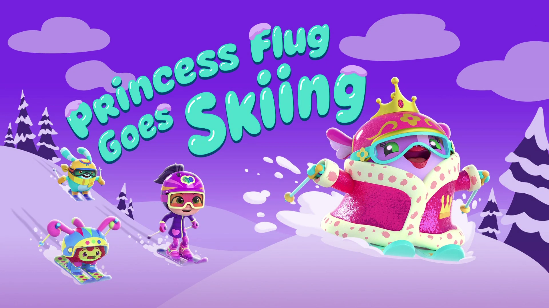 Princess Flug Goes Skiing | Abby Hatcher Wiki | Fandom