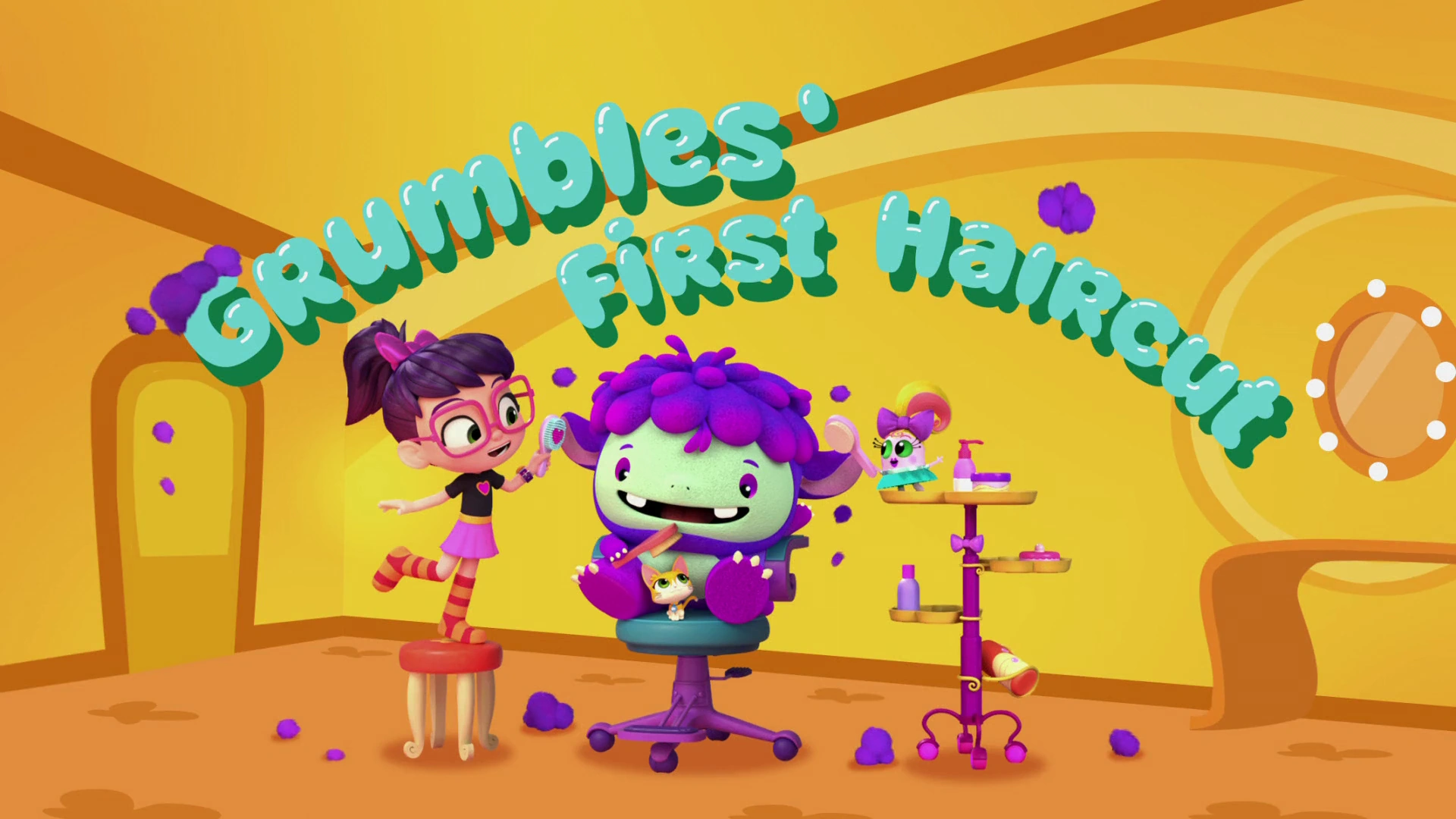 Grumbles' First Haircut | Abby Hatcher Wiki | Fandom