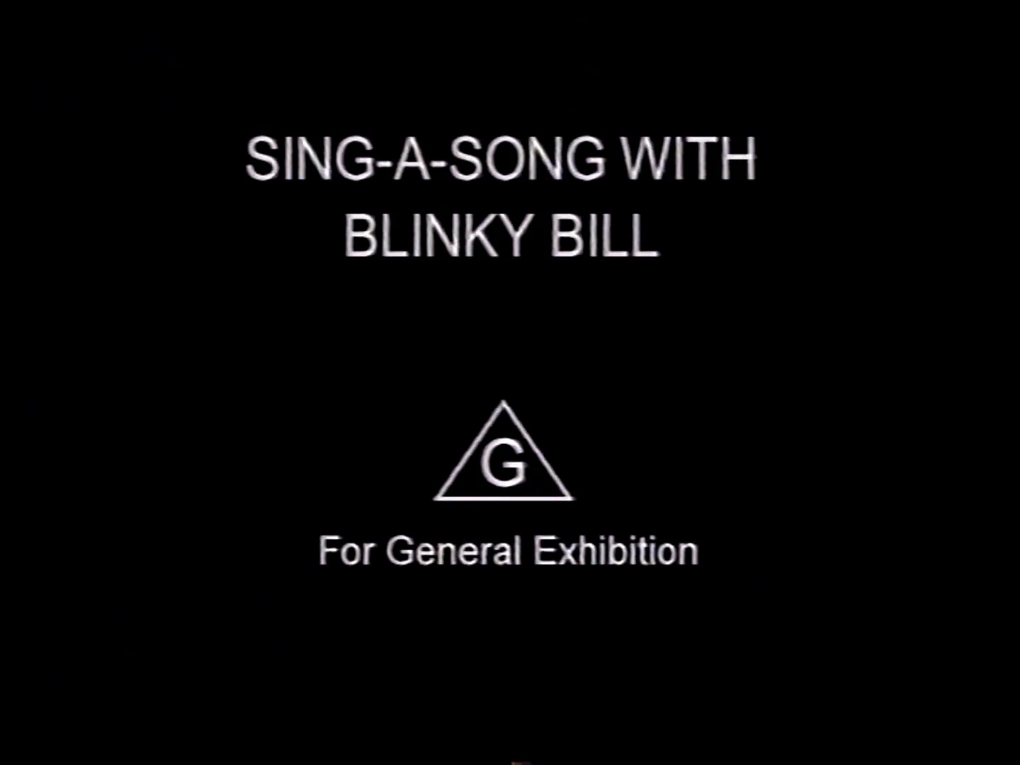Sing a Song With Blinky Bill (video)/Gallery | ABC For Kids Wiki | Fandom