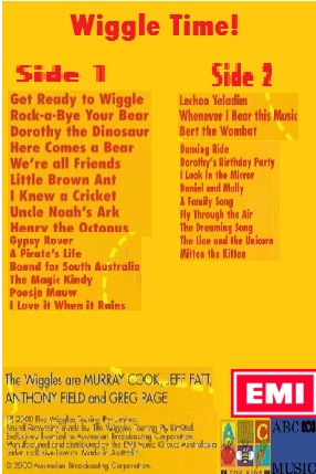 Wiggle Time! (Cassette) | ABC For Kids Wiki | FANDOM powered by Wikia