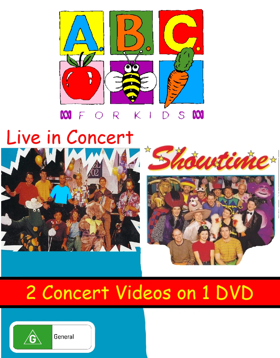 ABC for Kids Live in Concert + Showtime (video) | ABC For Kids Wiki ...