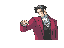 Imagen - Edgeworth-objection.gif | Ace Attorney Wiki | FANDOM powered ...