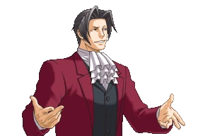 Image - AAI Miles Edgeworth Confident 2.gif | Ace Attorney Wiki ...
