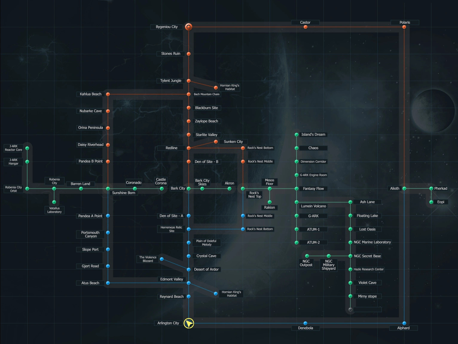 Maps | Ace Online Wiki | FANDOM powered by Wikia