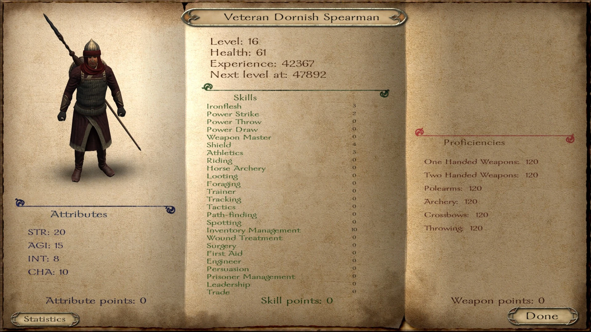 Veteran Dornish Spearman | A Clash of Kings - A Mount and Blade ...