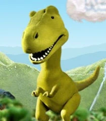 George Volcano and Tyrannosaurus Alan | The Ad Mascot Wiki | Fandom
