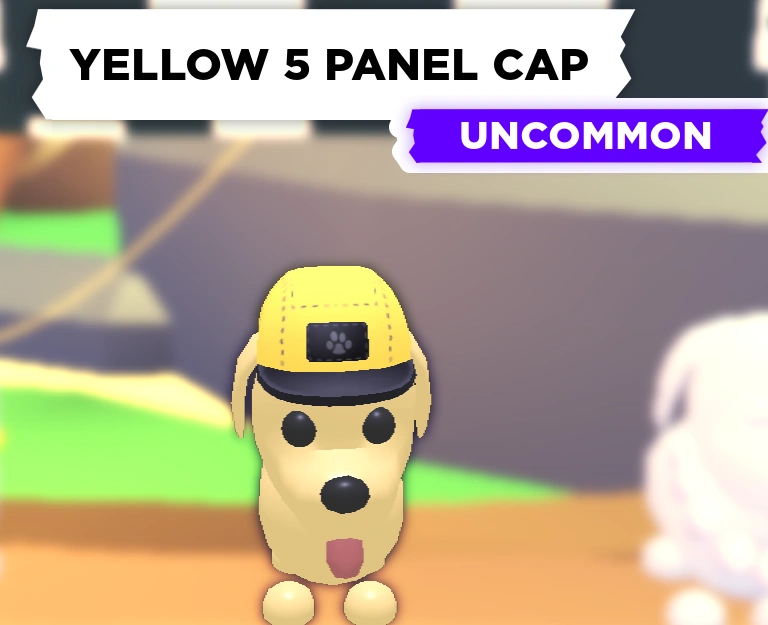 Yellow 5 Panel Cap | Adopt Me! Wiki | Fandom
