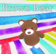 Brown Bear | Adopt Me! Wiki | Fandom