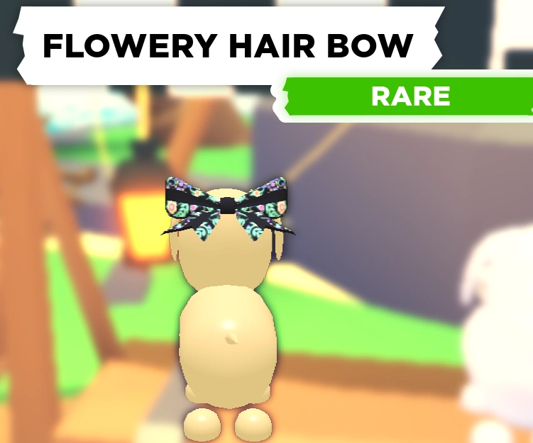 Flowery Hair Bow | Adopt Me! Wiki | Fandom