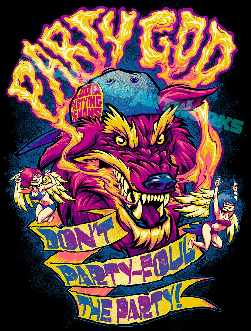 Изображение - Фэндомы-adventure-time-adventure-time-art-party-god ...