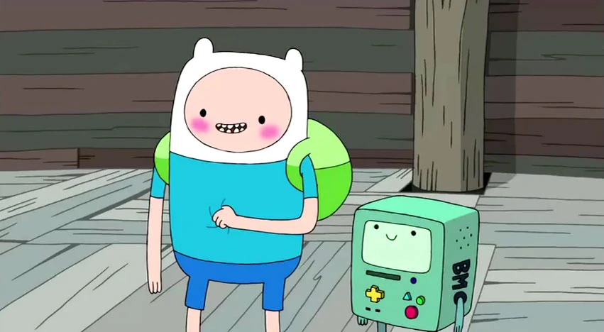 Image - Finn-blushing-over-Princess-Bubblegum.jpg | Adventure Time Wiki ...