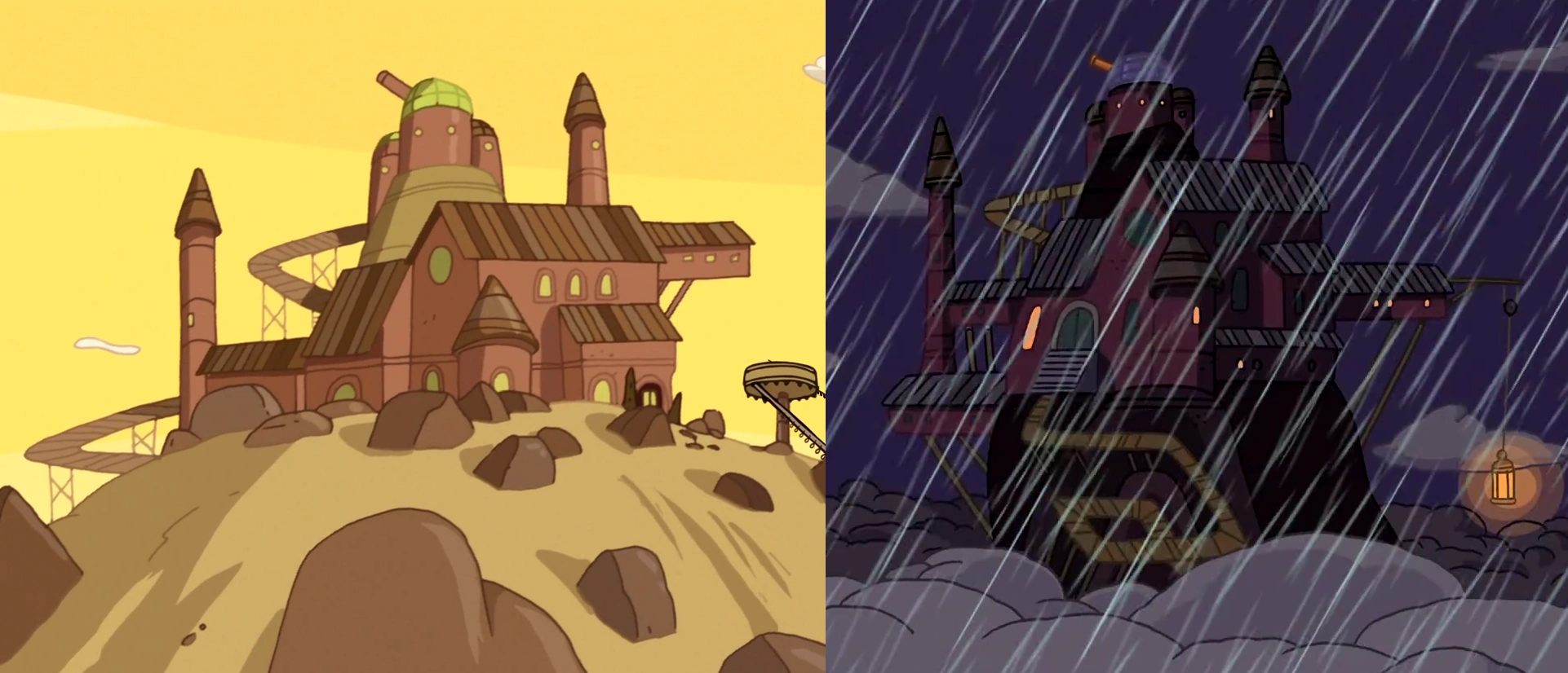 Image - Mansion comparison.png | Adventure Time Wiki | FANDOM powered ...