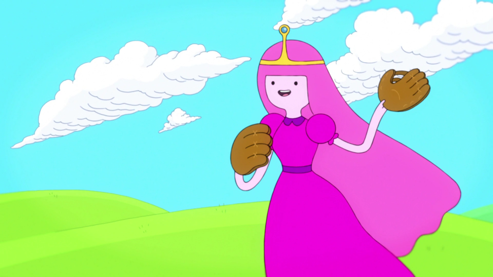 Image - S6e28 PB with baseball gloves.png | Adventure Time Wiki ...