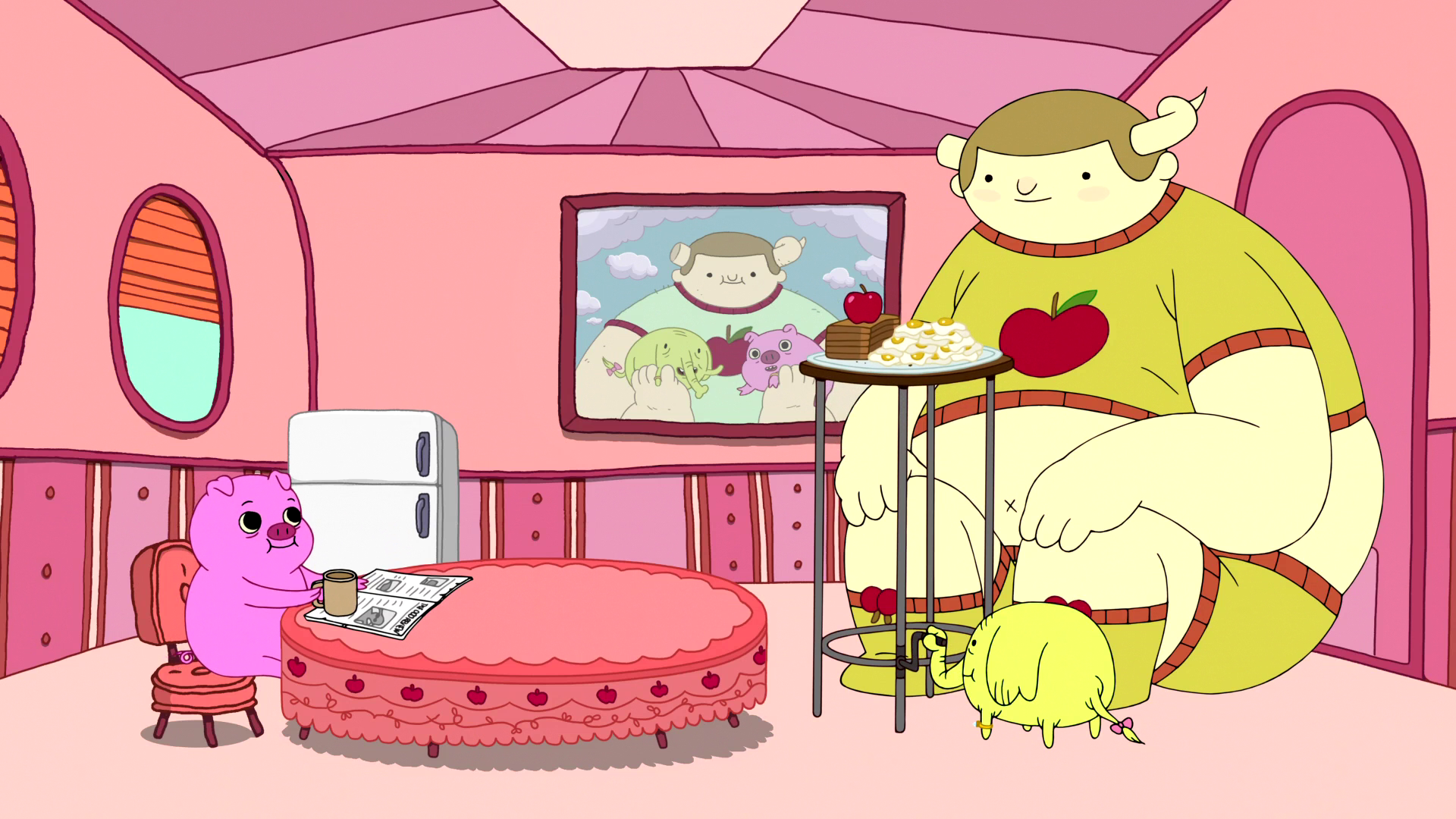 Image S6e26 Sweet P Eating Breakfastpng Adventure Time Wiki Fandom Powered By Wikia