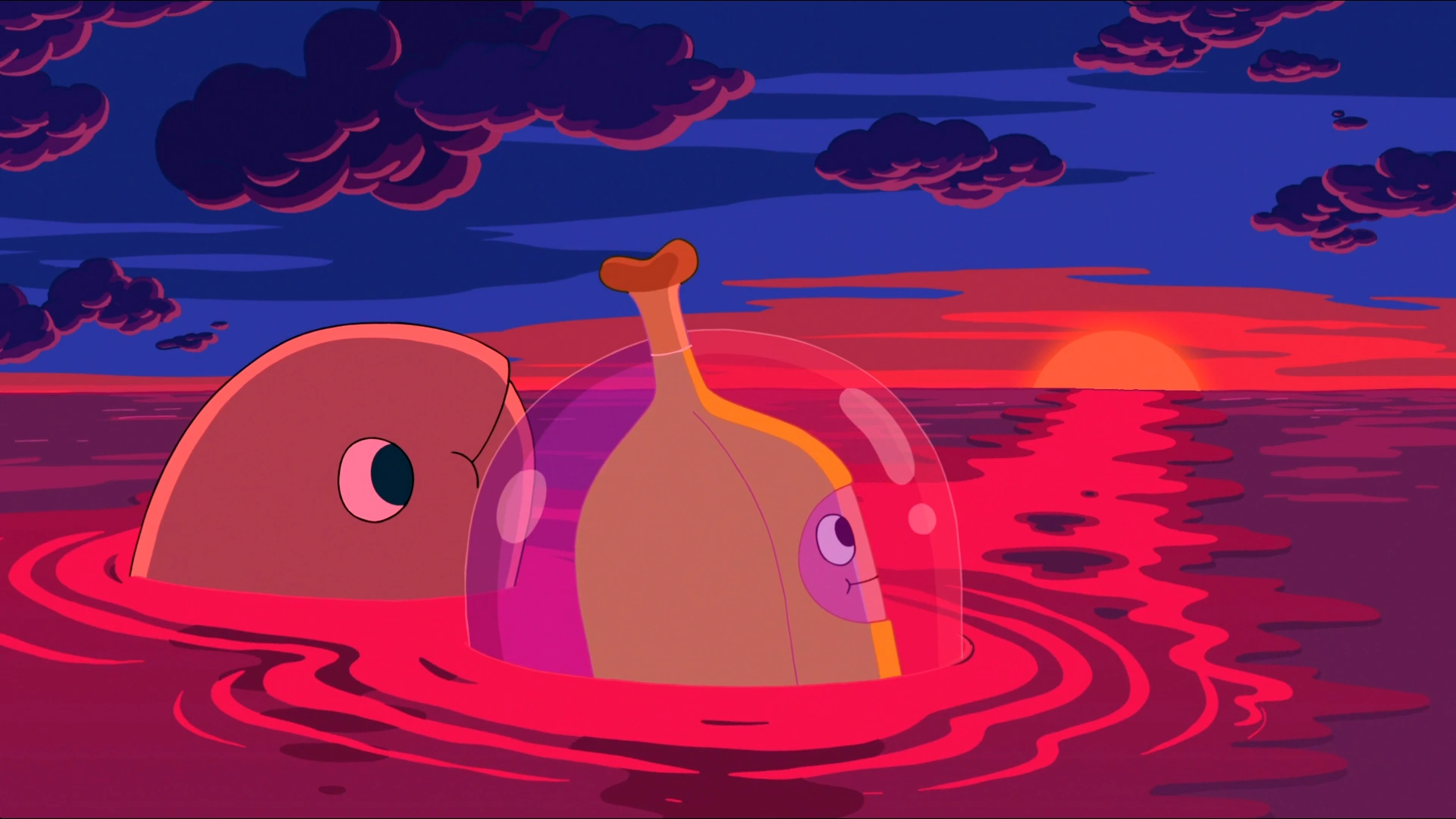 Image - S7e18 banana man sunset.png | Adventure Time Wiki | FANDOM ...