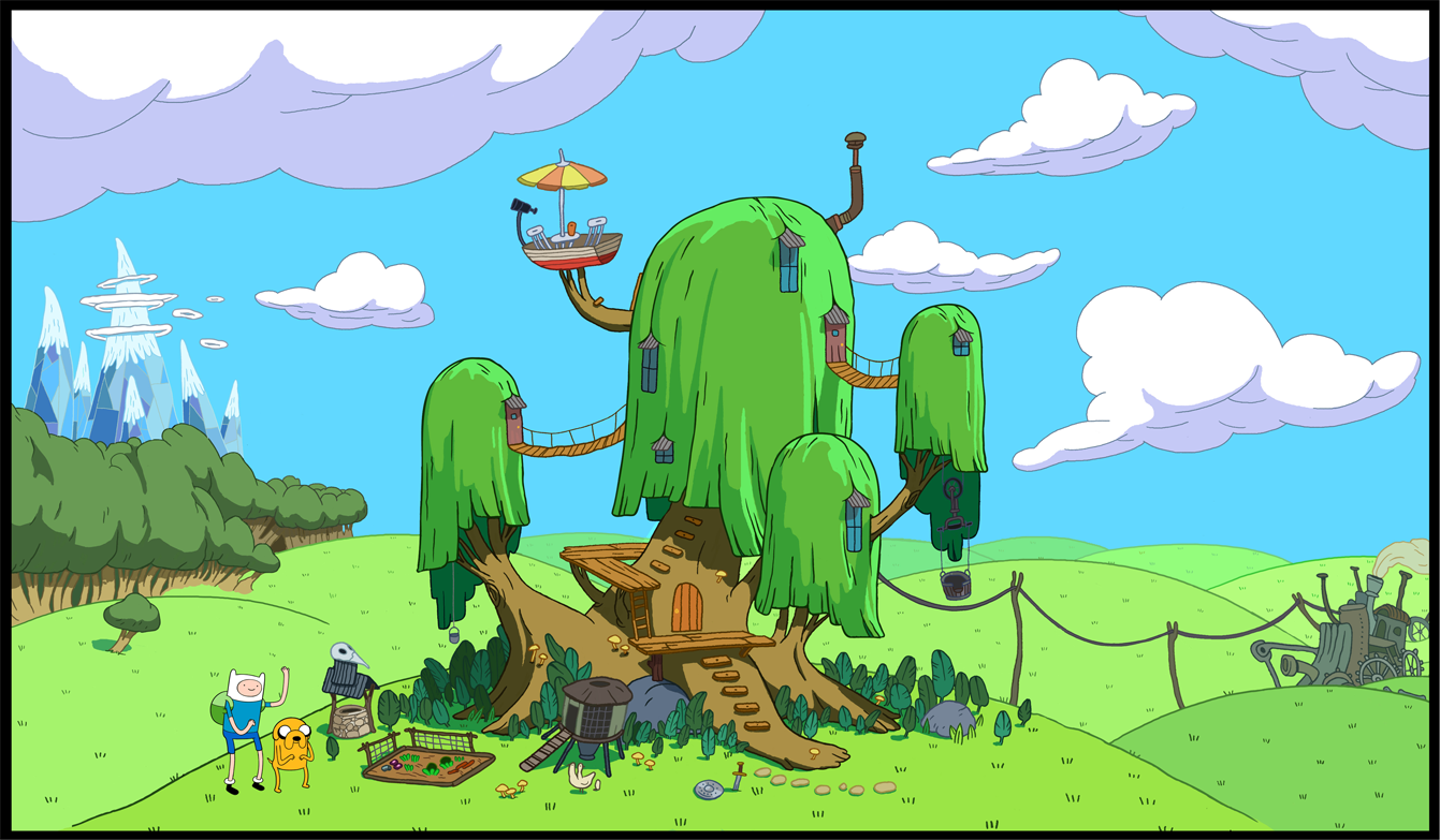 Image Bg Treefortpng Adventure Time Wiki Fandom Powered By Wikia