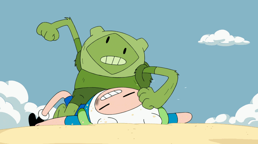 Image - S8E01 Fern Beating Finn.gif | Adventure Time Wiki | FANDOM ...
