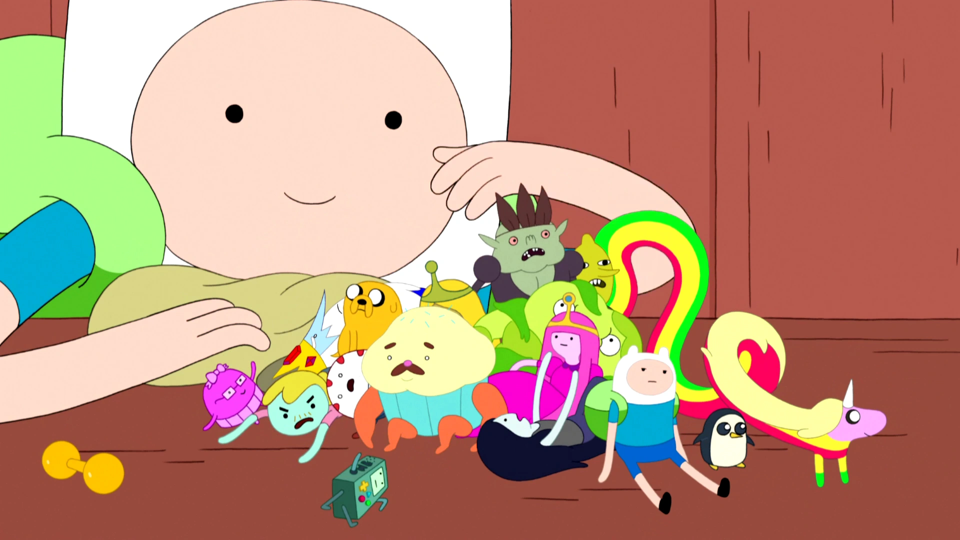 Image - S5e5 Finn dumps out the Little People.png | Adventure Time Wiki ...