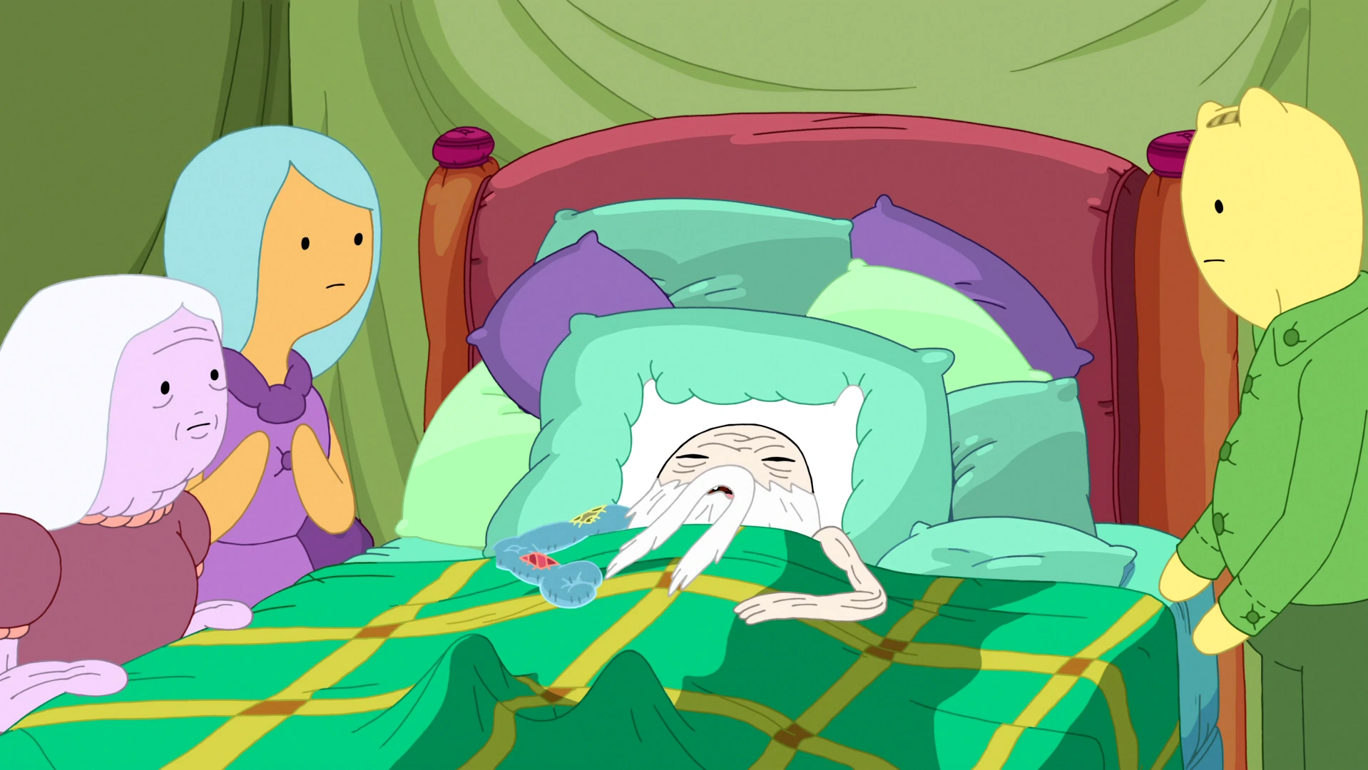 Image - S5e16 Finn's deathbed.png | Adventure Time Wiki | FANDOM ...