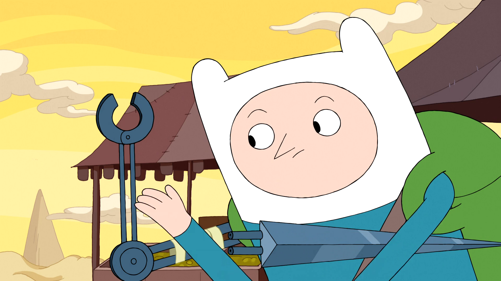 Image S5e1 Finn The Human With Sword Armpng Adventure Time Wiki Fandom Powered By Wikia