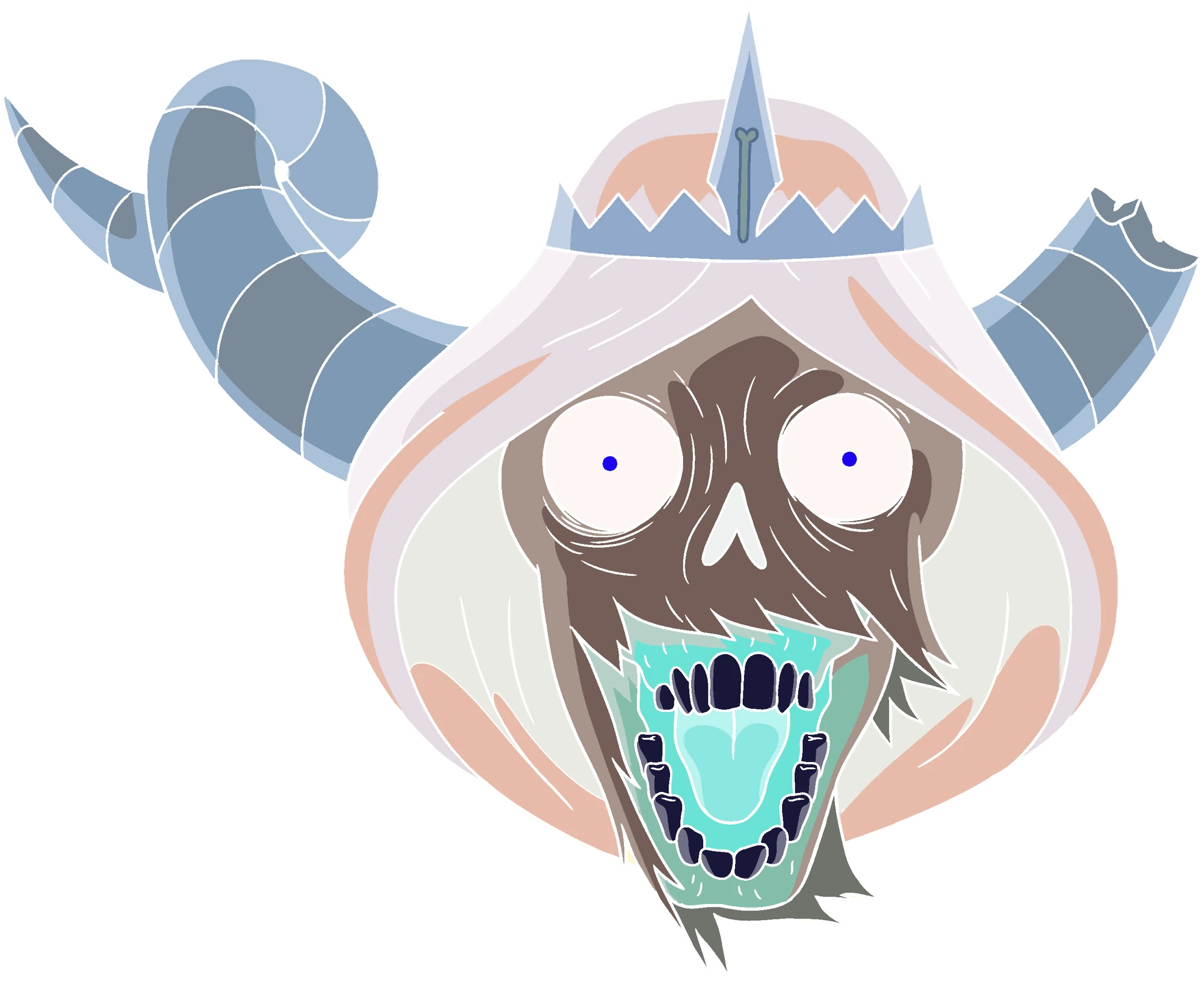 Image - Inverted mirror Lich head.png | Adventure Time Wiki | FANDOM ...