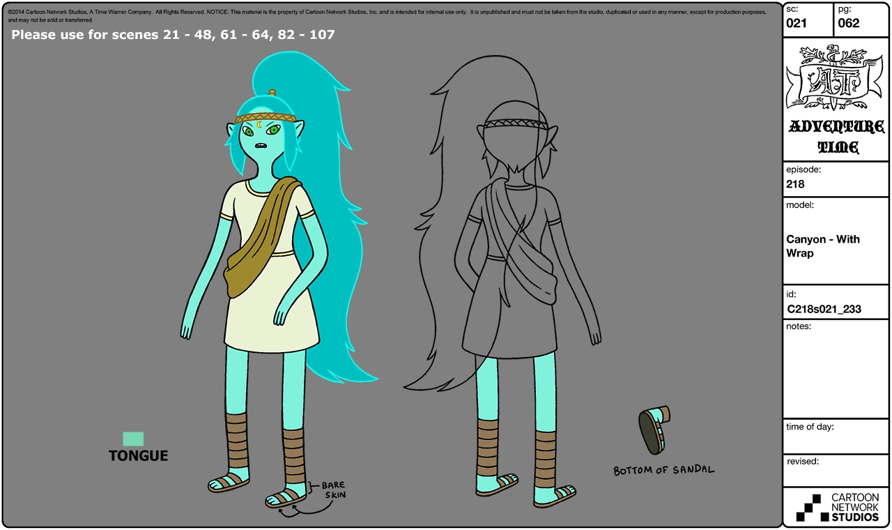 Image - S7e4 Canyon-modelsheet.png | Adventure Time Wiki | FANDOM ...