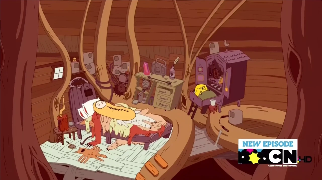 Image - S2e21 finn and jake sleeping.png | Adventure Time Wiki | FANDOM ...