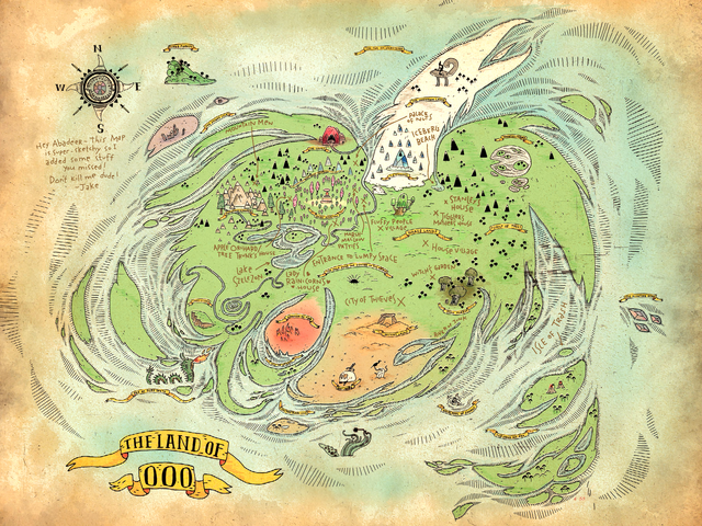 Image - Ooo map - annotated.png | Adventure Time Wiki | FANDOM powered ... Image - Ooo map - annotated.png | Adventure Time Wiki | FANDOM powered ...