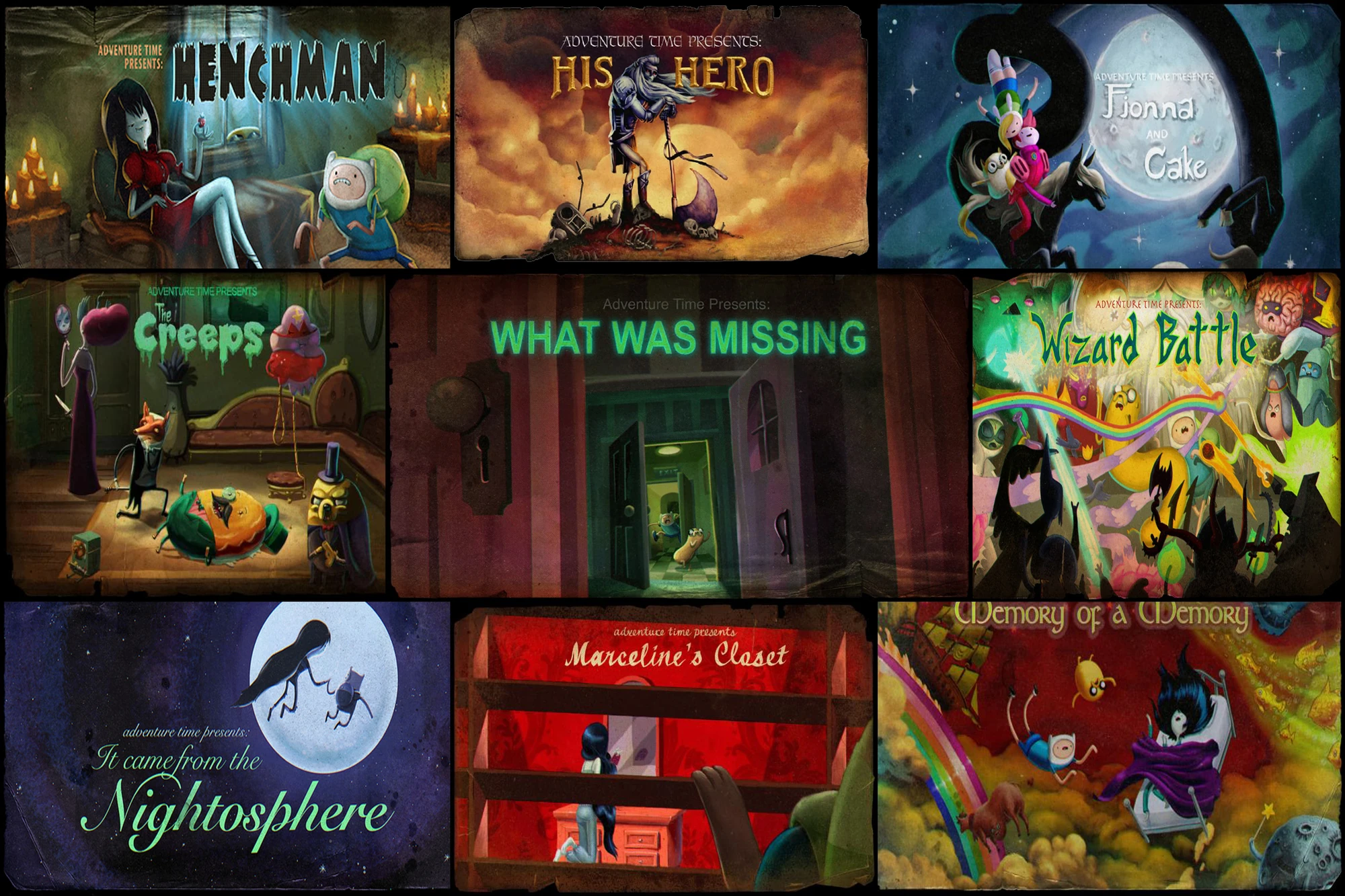Image - Adventure Time Titlecard Mashup.jpg | Adventure Time Wiki ...