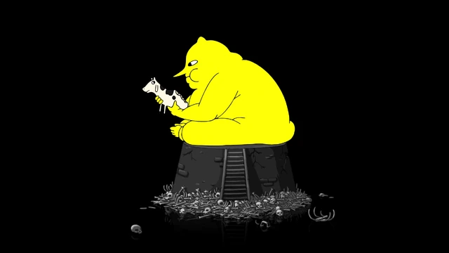 Image - S5e51 fat Lemongrab eating cow.png | Adventure Time Wiki ...