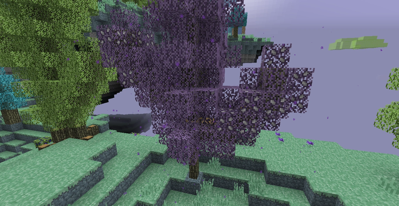 Purple Skyroot Tree | The Aether Wiki: Genesis of the Void | Fandom