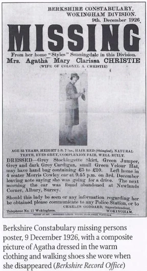 The Disappearance of Agatha Christie | Agatha Christie Wiki | Fandom