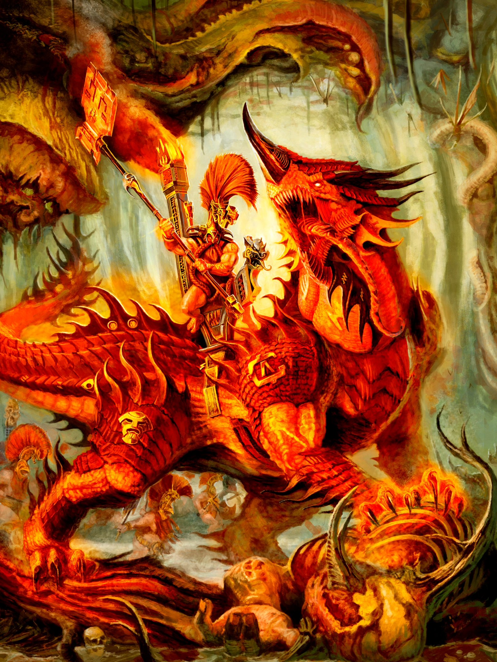 Magmadroth Age Of Sigmar Wikia Fandom Powered By Wikia