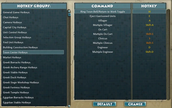 List of Hotkeys | Age of Empires Online Wiki | Fandom