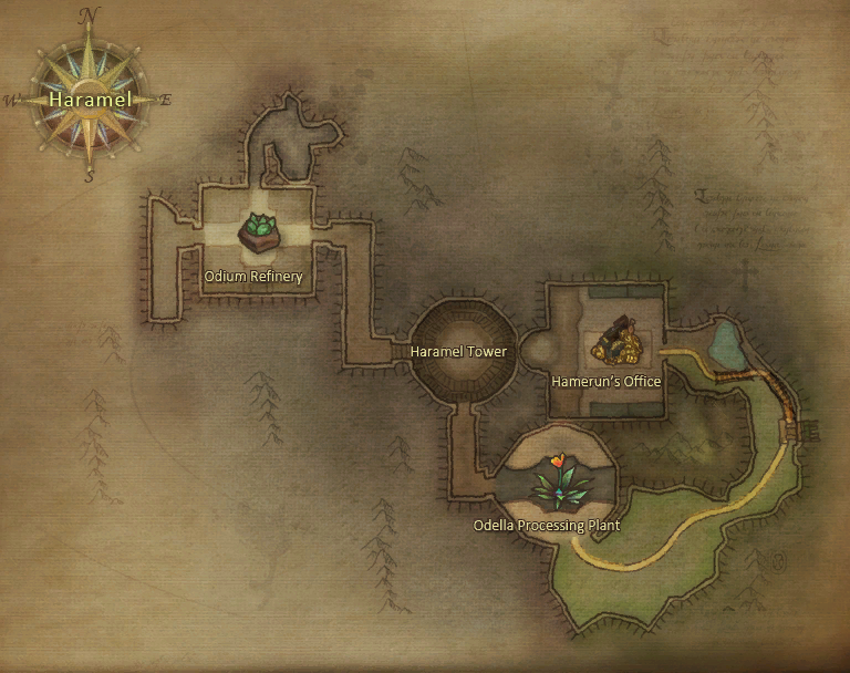 Image - Haramel map.png | Aion Wiki | FANDOM powered by Wikia