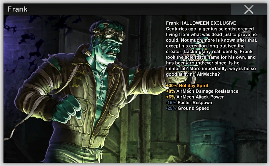 Frank | AirMech Wiki | FANDOM powered by Wikia