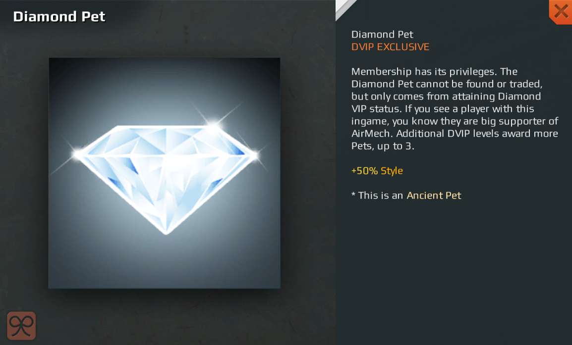 Diamond Pet | AirMech Wiki | FANDOM powered by Wikia