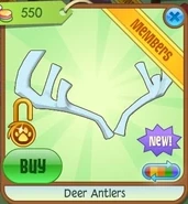 Deer Antlers | Animal Jam Item Worth Wiki | Fandom